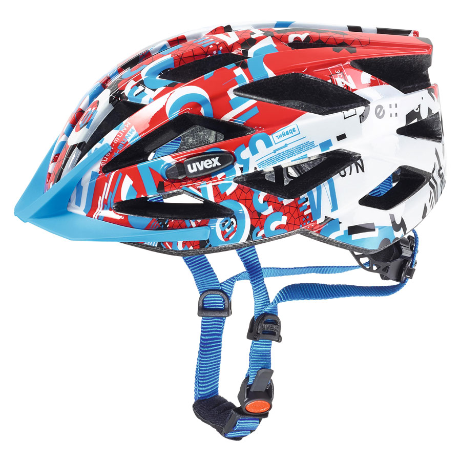uvex white-red air wing helmet from FTS Safety